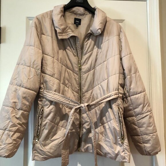 GAP | Jackets & Coats | Tan Puffer Jacket Xxl Euc | Poshmark